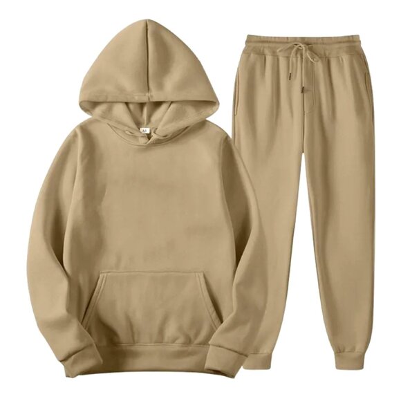 PINK LEMONADE COUTURE | Tops | Camel Colored Hoodie And Sweatpants Set ...
